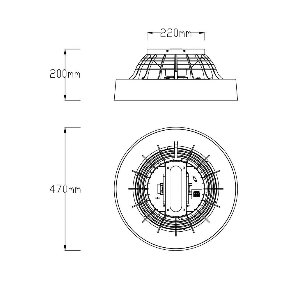 Ventilateur á LED Farsund (26,80W) - Trio Lighting - Wonderlamp.fr