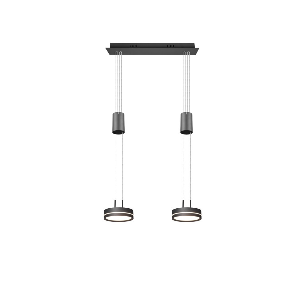Regletté de plafond á LED Franklin Dim (2x9W) - Trio - Wonderlamp.fr