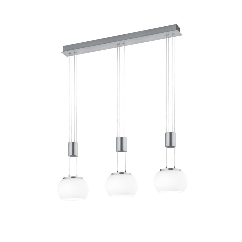 Regletté de plafond LED Madison Opal Dim (3x8W) - Trio - Wonderlamp.fr