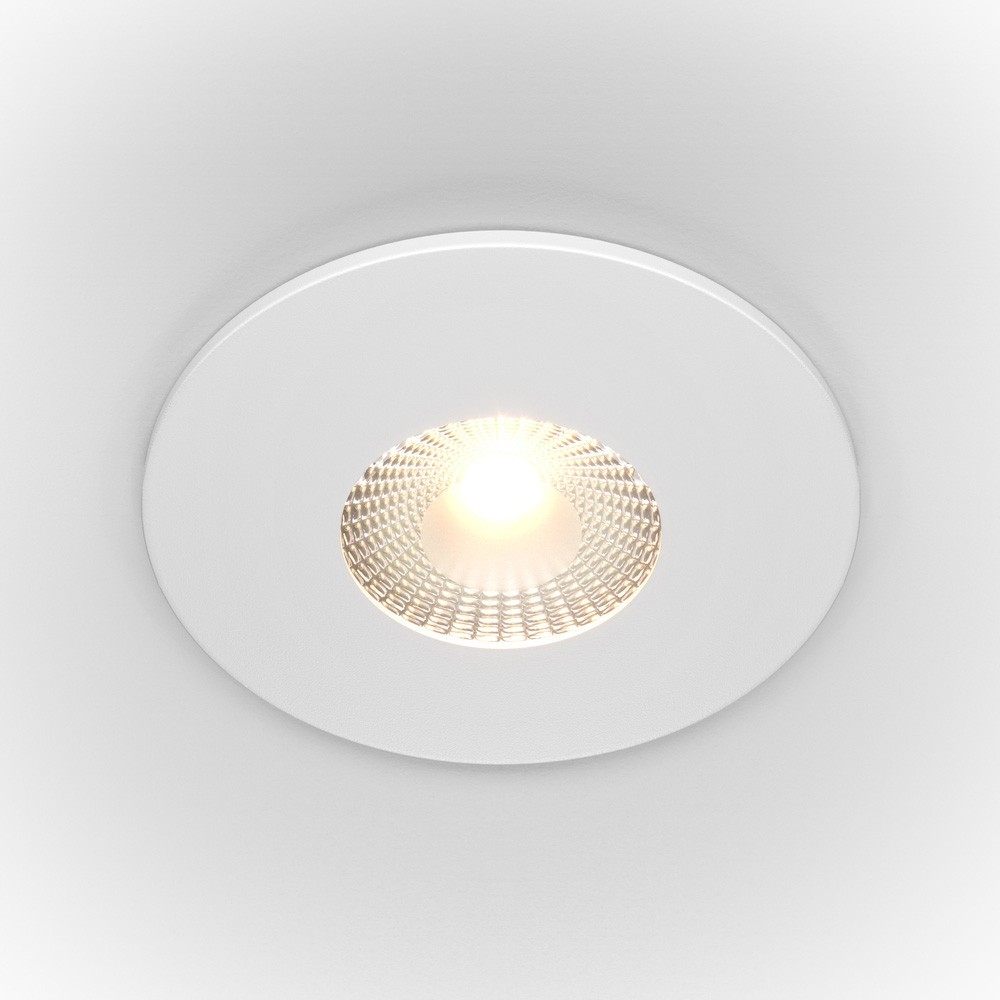 Downlight de plafond á LED Zen (7W) - Maytoni - Wonderlamp.fr