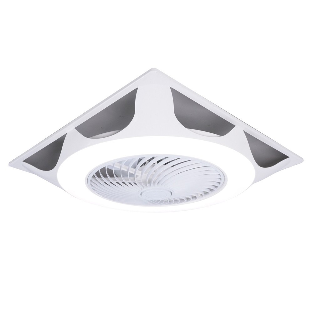 Ventilateur plafond LED UFO Amstrong CCT Dim (44W) - Wonderlamp.fr
