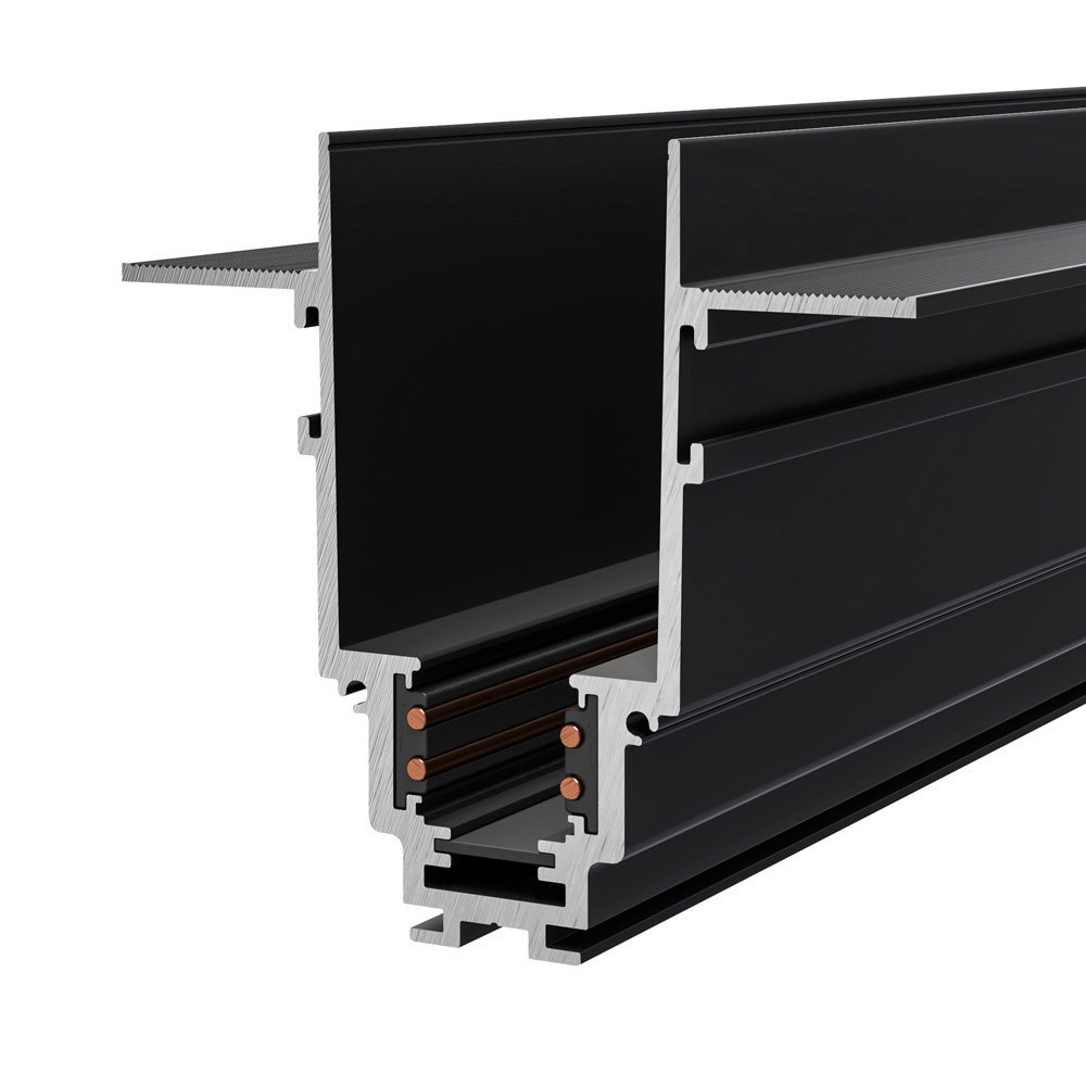 Rail magnétique encastré Mileto (2 mètres) - Maytoni - Wonderlamp.fr